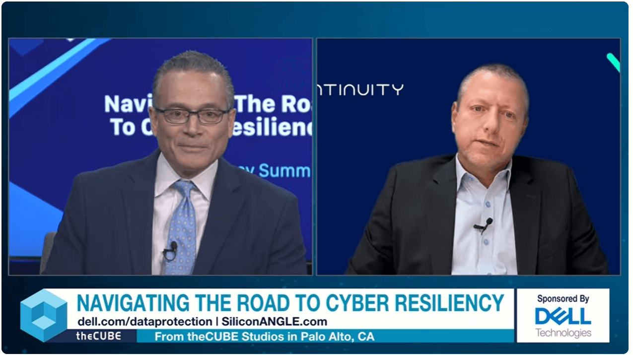 Gil Hecht, CEO of Continuity at Cyber Resiliency Summit - Continuity™
