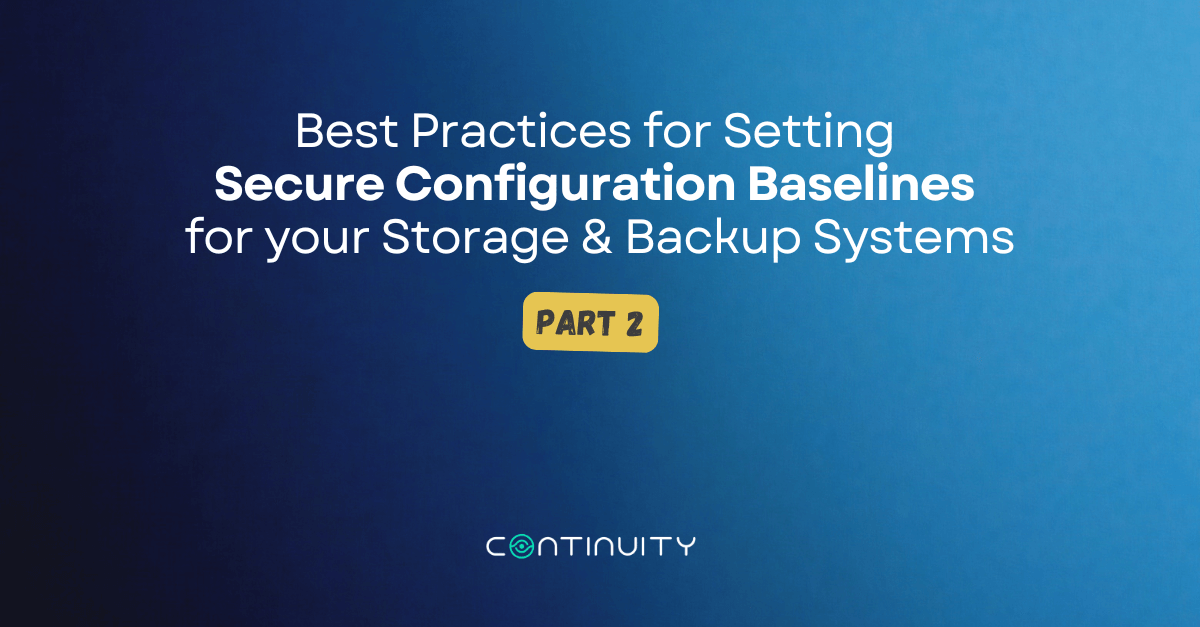 Best Practices for Setting Secure Configuration Baselines for your ...