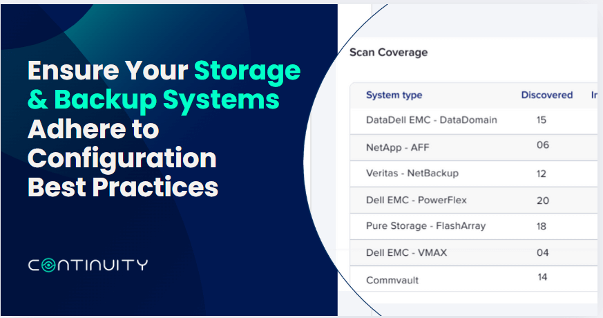 Check The Security Configuration Of All Your Storage And Backup Systems